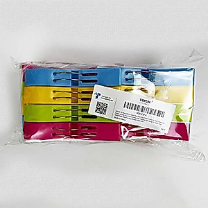 ESFUN 16 Pack Beach Towel Clips Chair Clips Towel Holder for Pool Chairs on Cruise-Jumbo Size,Plastic Clothes Pegs Hanging Clip Clamps to Keep Your Towel from Blowing Away,Fashion Bright Color