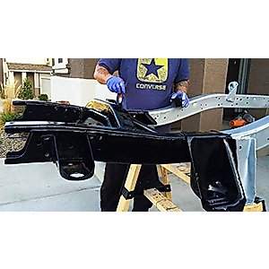 RUST BULLET - BlackShell - Black Rust Inhibitor, Rust Preventive Coating - UV Resistant Rust Treatment - Quart