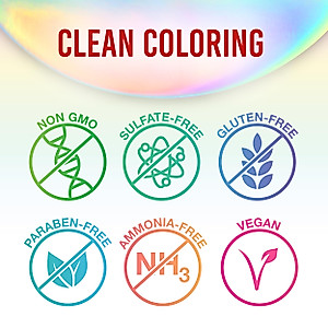 Punky Fire Semi Permanent Conditioning Hair Color, Non-Damaging Hair Dye, Vegan, PPD and Paraben Free, Transforms to Vibrant Hair Color, Easy To Use and Apply Hair Tint, lasts up to 25 washes, 3.5oz