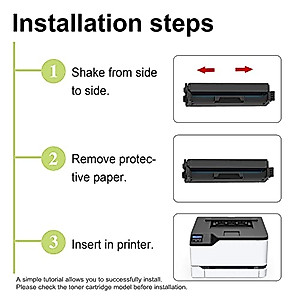 C320030 Magenta Toner Cartridge (2 Pack) - Dra Compatible C3224 Toner Cartridge Replacement for Lexmark C3224dw MC3224i MC3224dwe MC3224adwe Printer Toner