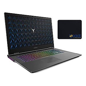 Lenovo Legion Y740 Gaming Laptop, 17.3" Full HD IPS 144Hz Screen, Intel Core i7-9750H Processor, NVIDIA GeForce GTX 1660 Ti, 16GB RAM, 256GB SSD + 1TB HDD, RGB Backlit Keyboard, Windows 10 Home, Black