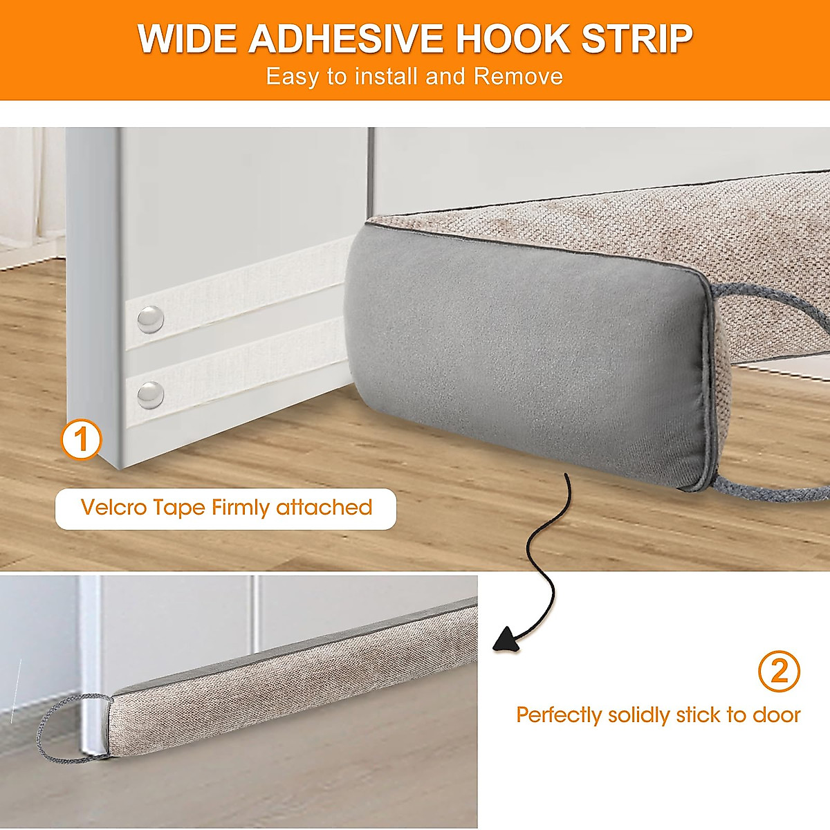 Dosptruy NMD 36in Beige Door Draft Stopper