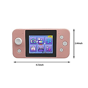 Lopunny 20MP Kids Camera with 32GB SD Card, Full HD 1080Pq Front and Rear Dual Cameras Digital Camera for Age 3-14 Boys and Girls Rechargeable Mini Camera with Puzzle Games for Students, Teens (Pink)