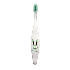 Jack N' Jill Bio Toothbrush (TM) Compostable & Biodegradable Handle BUNNY