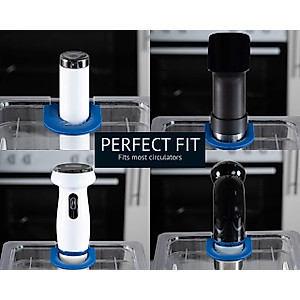 LIPAVI - Universal Sous Vide Lid for LIPAVI C15 Container. Fits Anova, Joule and more