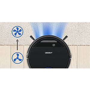 Ecovacs Deebot OZMO 930, Smart Robotic Vacuum, for Carpet, Bare Floors, Pet Hair, with Intelligent Mapping, Ozmo Mopping Technology, Adaptive Floor Sensing Technology, and Compatible with Alexa
