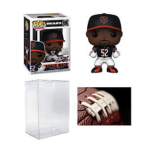 Pop NFL: Khalil Mack Chicago Pop # 126 Vinyl Figure (Bundled with Compatible EcoTEK Pop Protector)