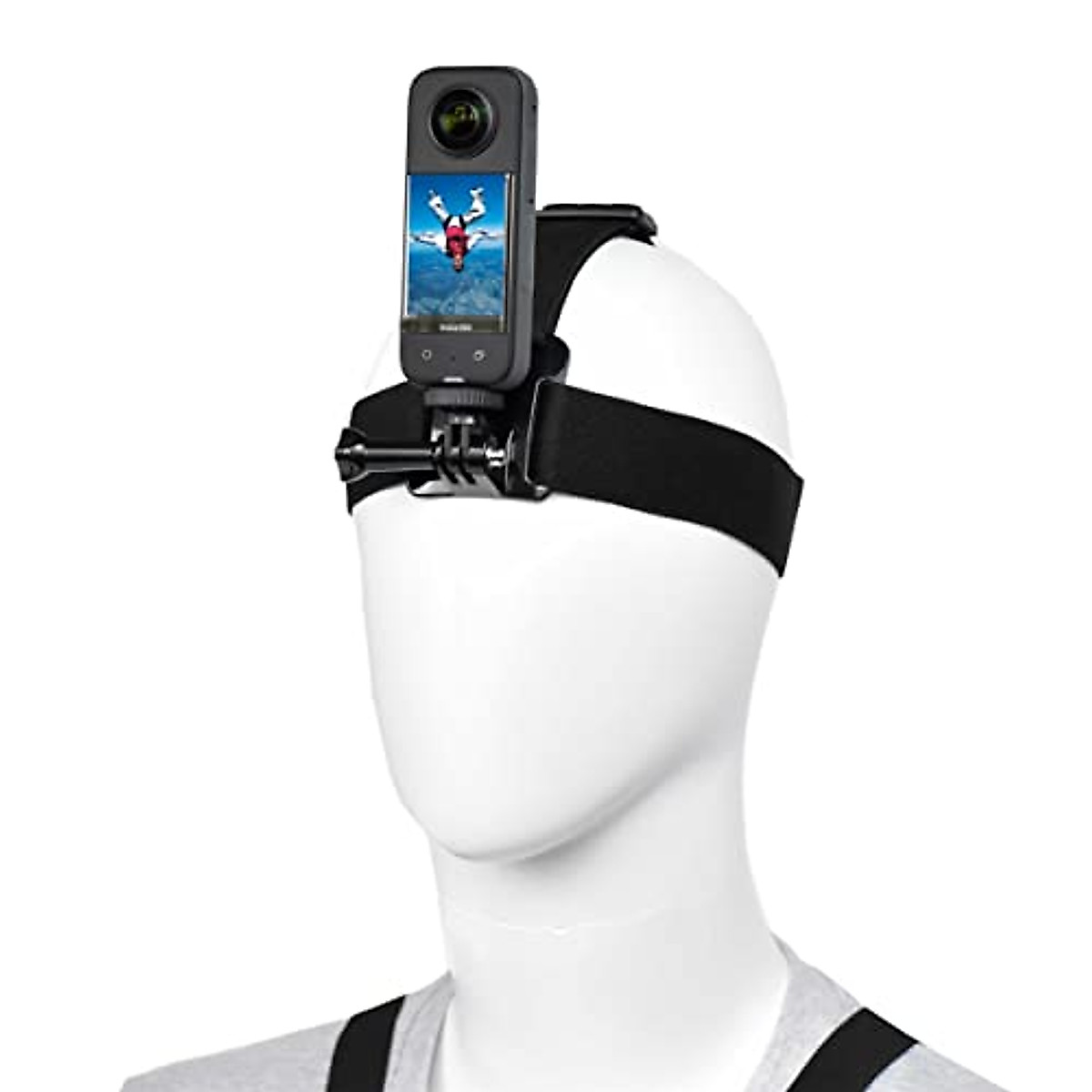 vgsion Camera Accessory Kit Chest Mount Wrist Strap Backpack Clip Mount for Insta360 One X3/ One X2/ Insta360 One RS/ Go2 Compatible with GoPro Hero 11/ Hero 9/ Hero 8/ Hero 7