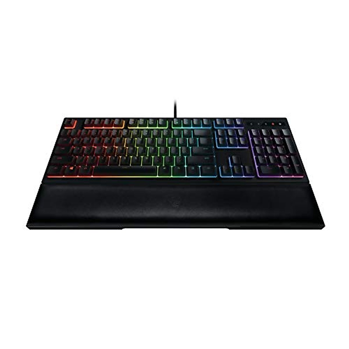 Razer ORNATA Expert: Mecha-Membrane - Individually Backlit Mid-Height Keys - Leatherette Wrist Rest - Gaming Keyboard - Gaming Keyboard (RZ03-02041800-R3U1)
