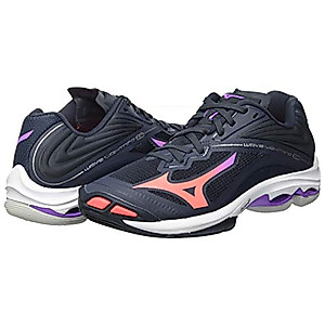 Mizuno Women's Volleyball Shoe, Indiai Fierycoral2 265c, 8.5