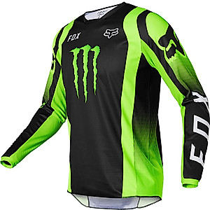 Fox Racing 180 Monster Motocross Jersey, Black, X-Large