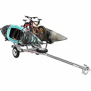 Malone Auto Racks MicroSport Trailer Package with Two Kayak and Two Bike Transport