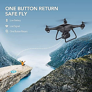 Potensic P5G Drones with Camera for Adults 4K, GPS Drone for Beginners, FPV 5G WiFi Transmission, Auto Return Home, Follow Me, 40 Mins Long Flight