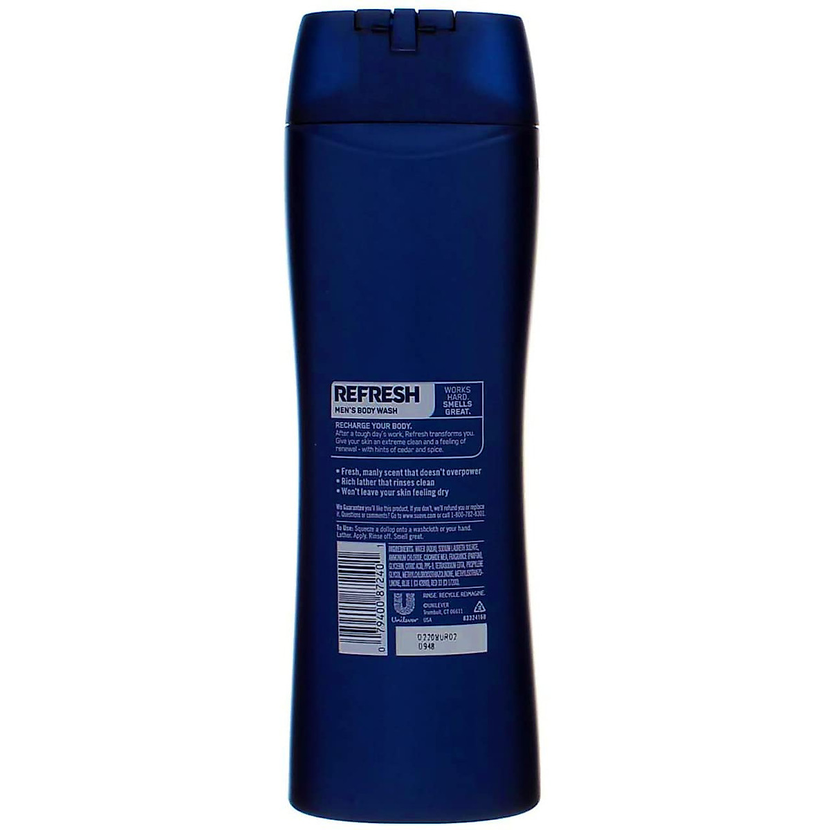 Suave Men Body Wash - Refreshing - 15 oz - 2 pk