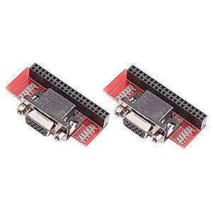 DEVMO 2PCS VGA666 Adapter Board DPI dtoverlays Module Compatible with Raspberry Pi 3B / 2B / B+ / A+