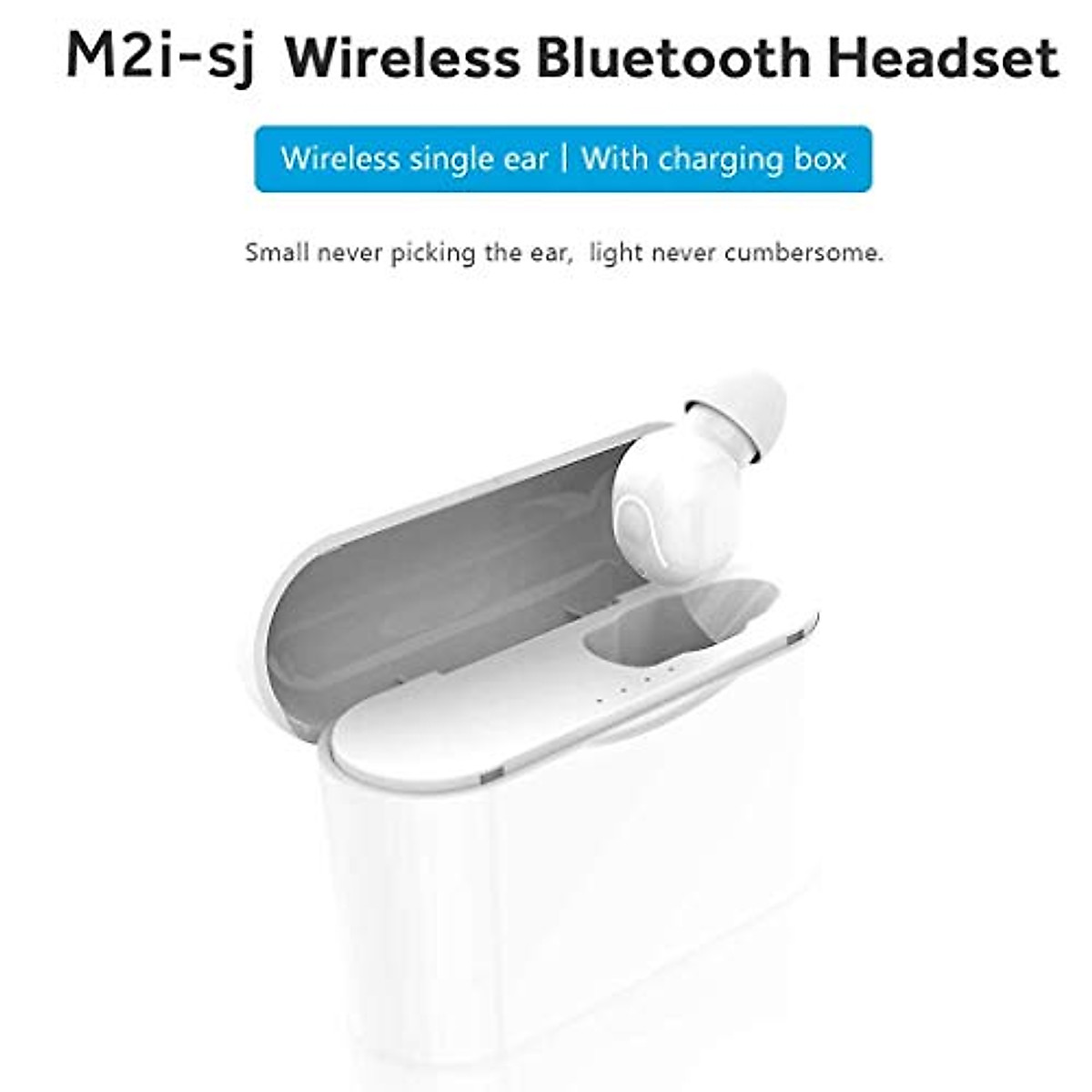 TBIIEXFL Headset Touch Function with Charging Box Stereo Headphones in-Ear Built-in Microphone Headphones Sports Subwoofer