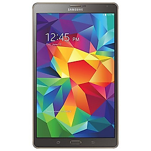 Samsung Galaxy Tab S 8.4" Tablet (Titanium Bronze SM-T700NTSEXAR 32GB SSD)