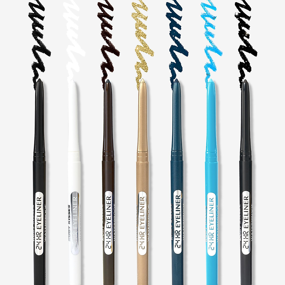 Ruby Kisses Waterproof 24HR Eye Define Eyeliner (1 Count, Very Black)