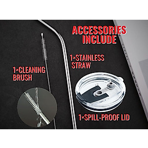 Onebttl Baseball Lovers Gifts, Baseball Gifts for Coach, Men, Dad on Birthday Christmas, 20oz Stainless Steel Tumbler - Eat Sleep Baseball Repeat, Black