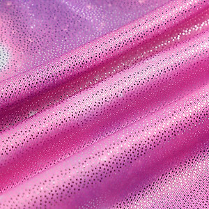 HOZIY Leotards for Girls Gymnastics Size 7-8 Long Sleeve Unitard Size 6-7 Years Old Purple Pink Galaxy Stars Starry Gradients