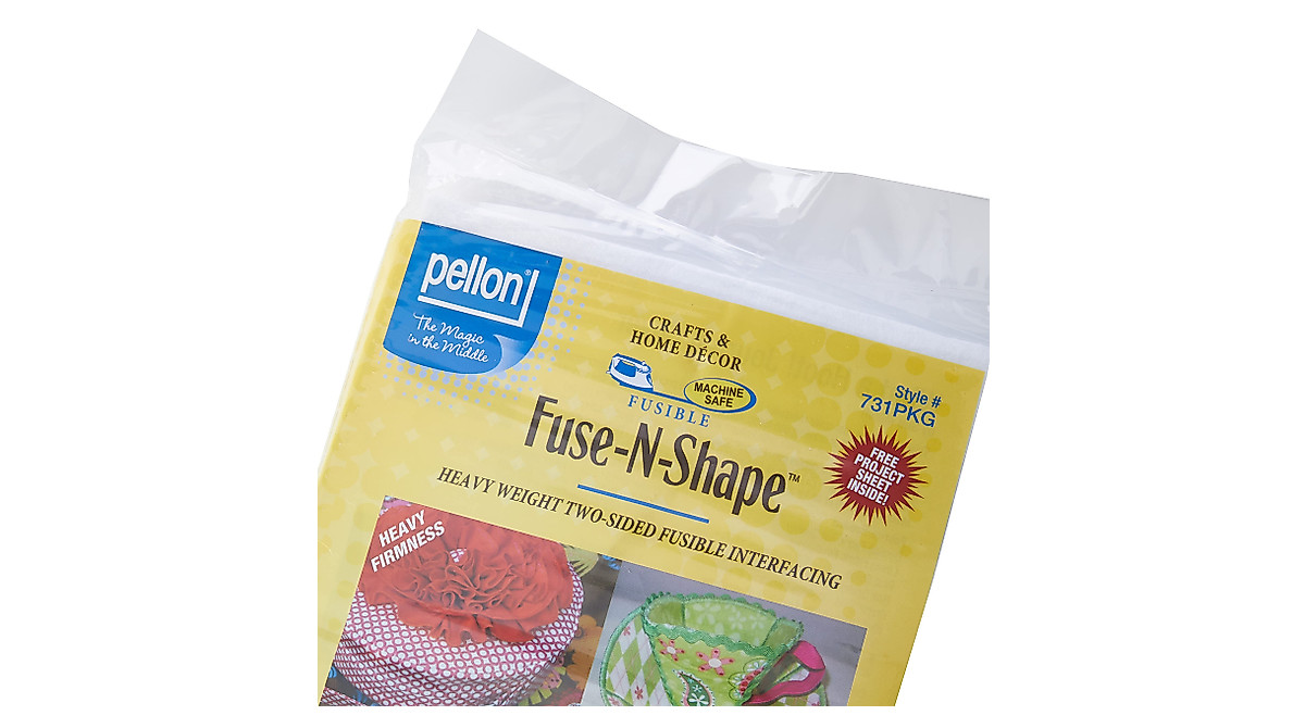 Pellon 731 Fuse-N-Shape Heavyweight Stabilizer 15" x 36"