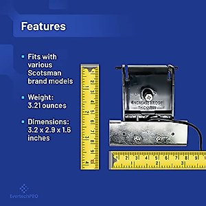 EvertechPRO A39031-021 fits Scotsman Ice Machine Parts, Durable Ice Thickness Sensor Replacement, Compatible with SCT39031-021 C0330 C0522 C0530