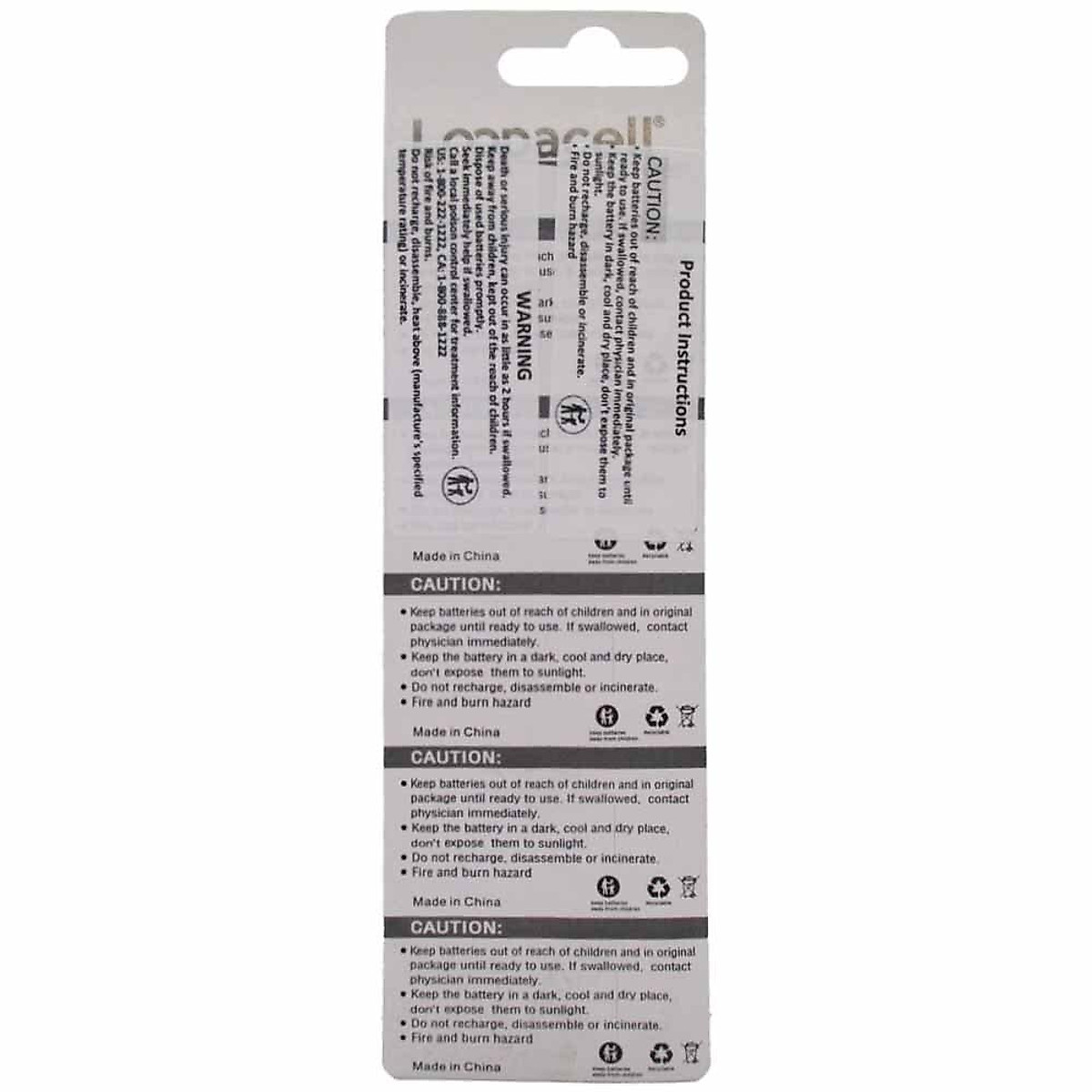 LOOPACELL 50 x CR1620 3 Volt Lithium Coin Cell Batteries