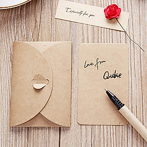 AECIH Flower Thank You Card 12 Pack All Occasion Greeting Card Handmade Invitation Card with Envelopes