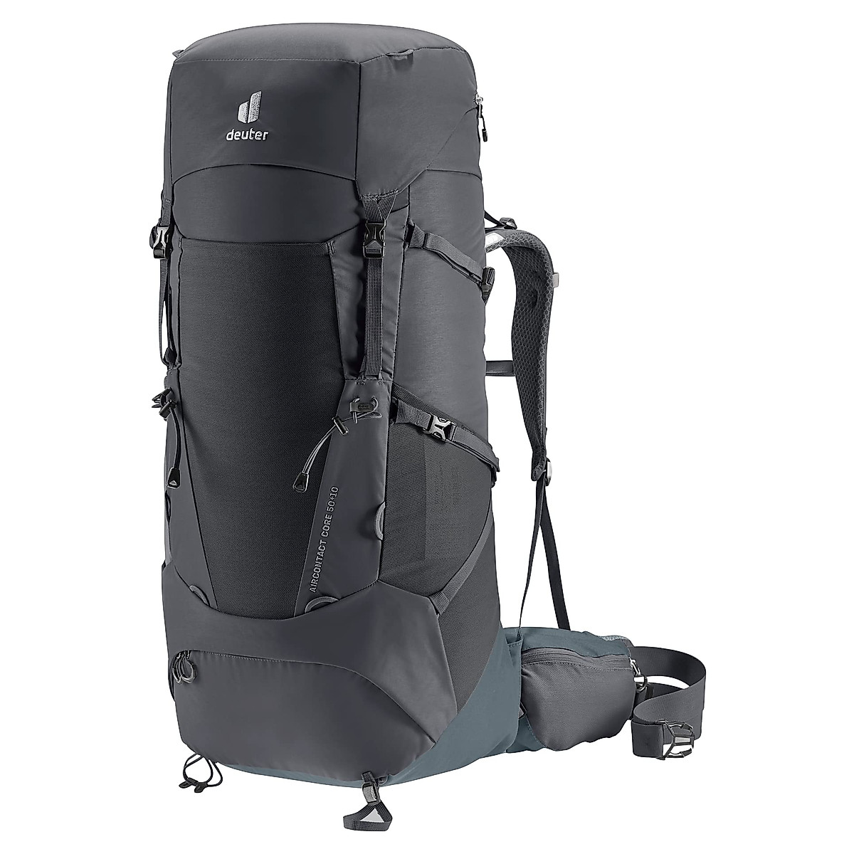 Deuter Aircontact Core 50+10L Hiking Backpack - Graphite-Shale