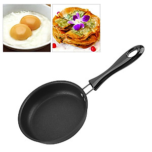 LHGWAT Home Kitchen Small Frying Pan, Small Frying Pan With Nonstick Coating Induction Stove Non-stick Frying Pan Portable Frying Pan With Handle Suitable for Stove Gas Induction Cooker