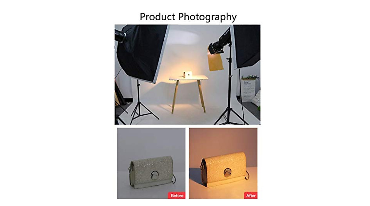 Orange Color Correction Gel Kit for Photography