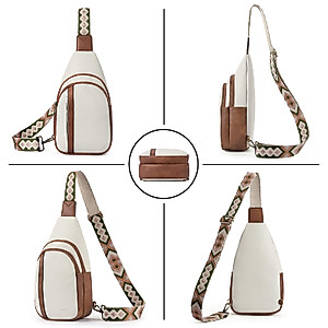 Crossbody Bag for Women, Sling Bag for Women, Cross Body Bag for Woman, Leather Sling Backpack Crosbody Bag Daypack