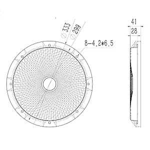 RECOIL 12-Inch High Excursion Black Steel Mesh Subwoofer Grille (12 inch)