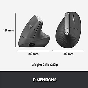 Logitech Mouse MX Vertical, 910-005448