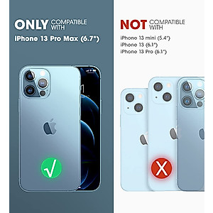 SUPCASE Unicorn Beetle Style Series Case for iPhone 13 Pro Max (2021 Release) 6.7 Inch, Premium Hybrid Protective Clear Case (Azure)