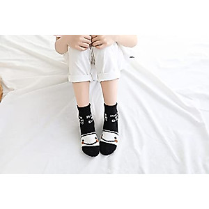 Smiley Face Fuzzy Socks Kids Toddler Children Cute Fun Animal Cozy Fluffy Socks Gifts Stocking Stuffers