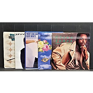 45rpm (x100) 2mil Seal Up Outer Plastic Sleeves for Seven Inch Vinyl (+1 Free Dj Magnet)