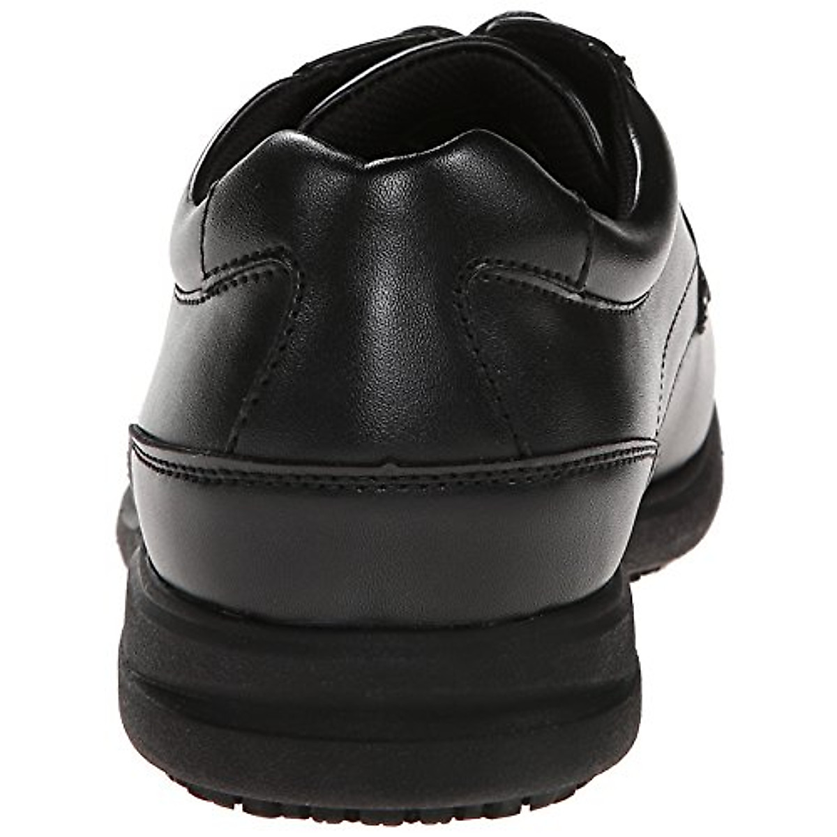 Nunn Bush mens Sherman Slip-resistant Work Shoe Oxford Sneaker, Black, 11 Wide US