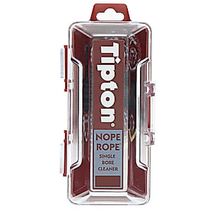 Tipton Nope Ropes – 12 Gauge 2 Pack Pull Through Bore Ropes with End to End Connection and Case for Firearm Maintenance