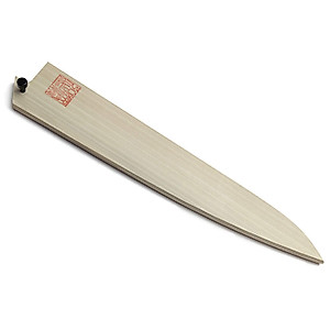 Yoshihiro Natural Magnolia Wood Saya Cover Blade Protector for Sujihiki Slicer (240mm)