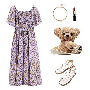 3D Cute Plush Animal Shoulder Bag Women Girls Teddy Bear Cross Body Bag