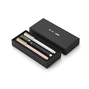 Mr. Pen- Luxury Pen Set, Assorted Color Barrels, Black Ink, Fancy Pen, Fancy Pens for Women, Nice Pens for Men, Pen Gift, Writing Pens, Metal Pen, Fancy Pens for Men, Executive Pen, Expensive Pens