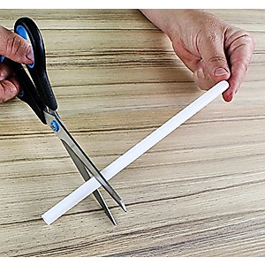 PME Easy Cut Dowels 40 cm (16-Inch), Pack of 8, Standard, White