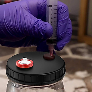 Syringe Filters PTFE Hydrophobic 25 mm 0.22 um Non Sterile 25/pk by KS-Tek