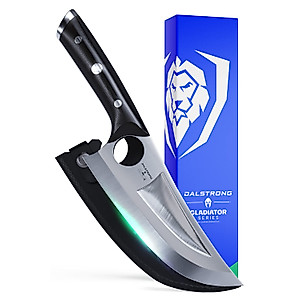 Dalstrong Chef & Utility Knife - 7 inch - Multi-Purpose - The Venator - Gladiator Series R - 7CR17MOV High Carbon Steel - Razor Sharp - G10 Handle - w/Sheath - NSF Certified