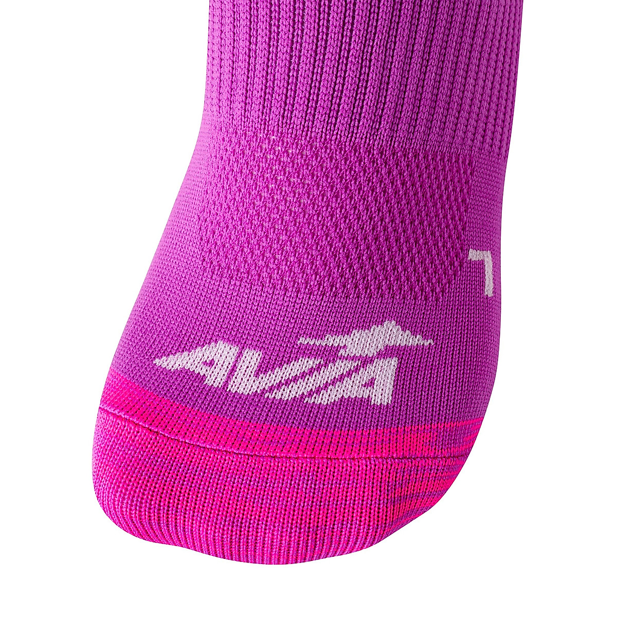 Avia Women's No Show Low Cut Running Socks (6 Pack), Size 4-9, Purple Multi Mesh