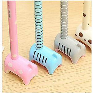 KitMax (TM) Pack of 12 Pcs Cute Cool Giraffe Donkey Zebra Shape Personalized Promotional Ballpoint Pens Office School Supplies Students Children Gift