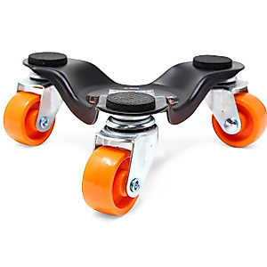 WEN DL6300 6-Inch 300-Pound Capacity Furniture Moving Tri-Dolly Set (4 Pack) , Black