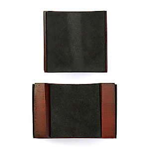 QWORK Guitar Neck Rest, String Instrument Wooden Neck Craddle Guitar Neck Rest Support Pillow for Guitar Workstation, Ukuleles, Violins, Banjos, Mandolins