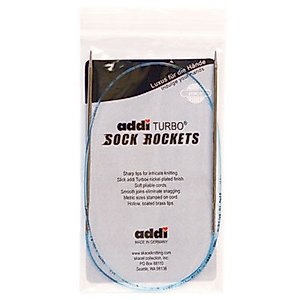addi 40" Turbo Rockets Needles - 2.25mm - Knitting Needles from